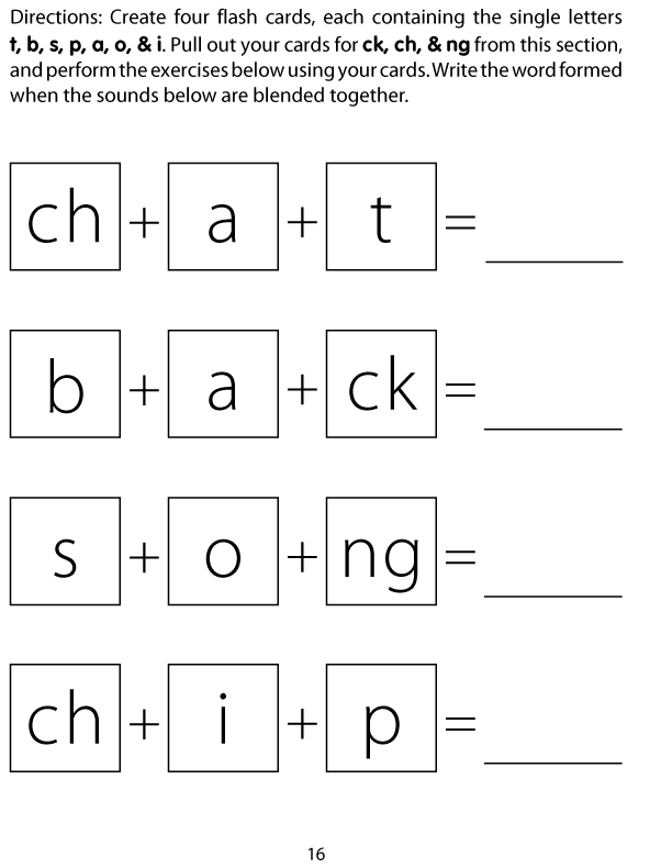 Flags and Stars Consonant Diagraphs | Levy Learning Center